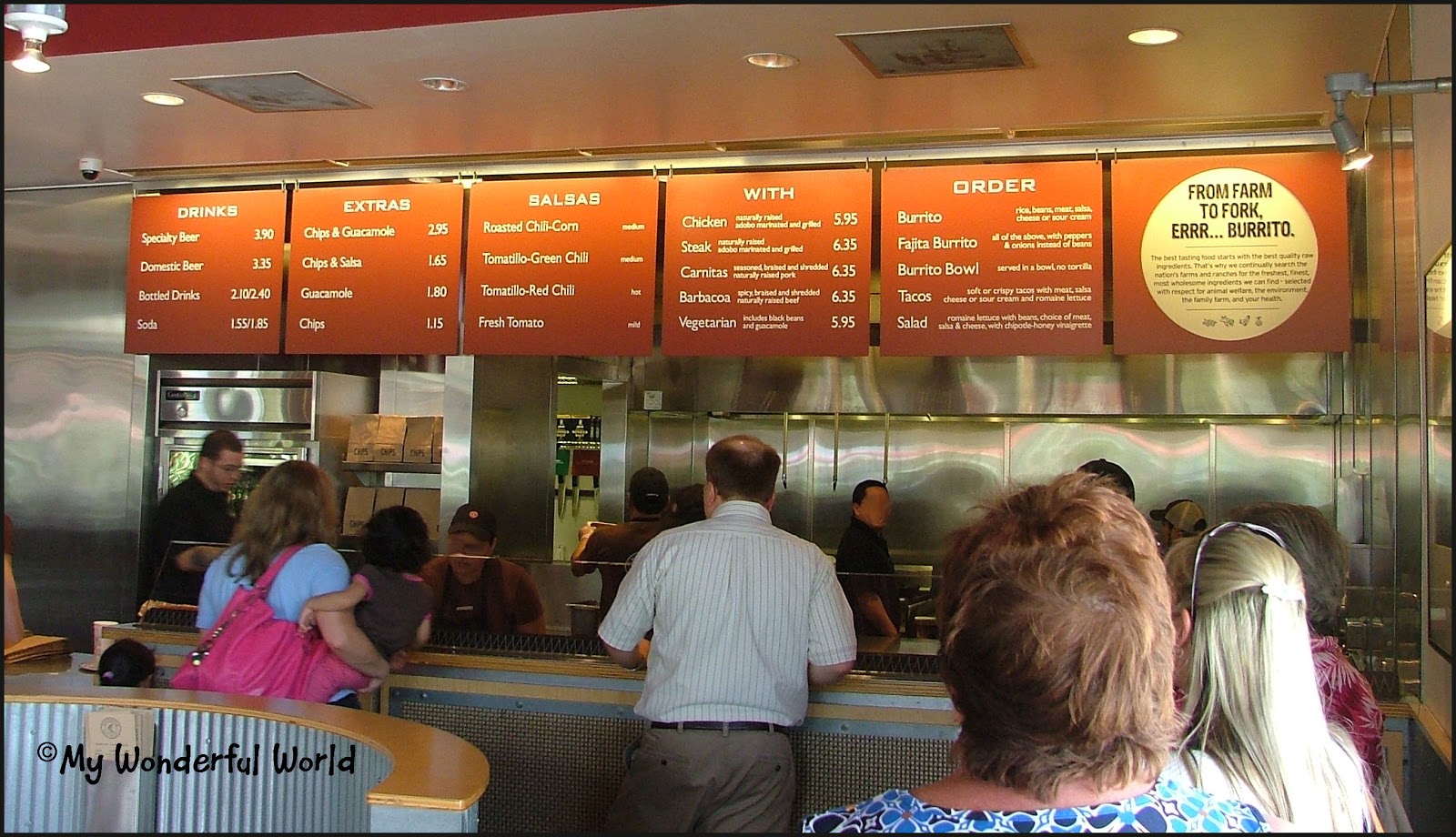 On The Town Dining with Mr. Bill: Chipotle Mexican Grill--Miami