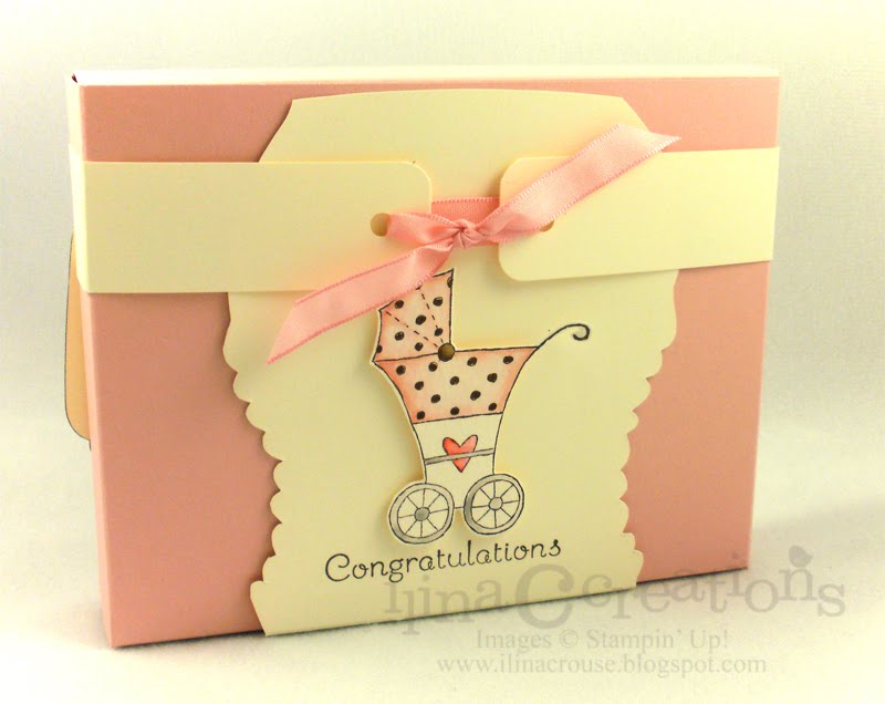 Diaper Box and Cards template and instructions