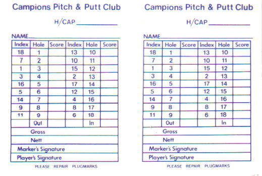 Gone Golf'in or Gone Photograph'in: Ireland Scorecards (Borris GC to ...