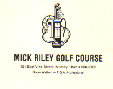 Gone Golf'in or Gone Photograph'in: Utah Scorecards (Links at Overlake ...