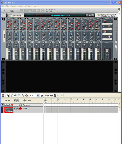 Free Reason Tutorials, How to's in Reason: How to create a new device ...