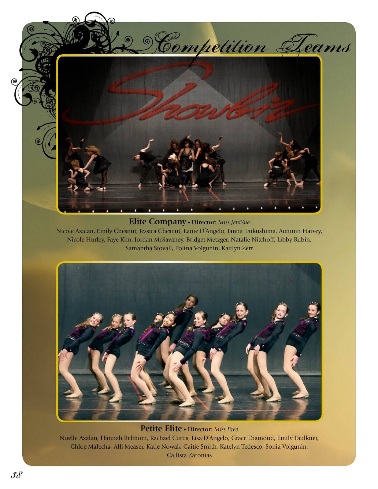 Leslie Designs Stuff: Elite Dance Academy Yearbook