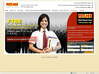 Result: FIITJEE FTRE Sample Papers | FIITJEE Limited Admission 2011-12 ...