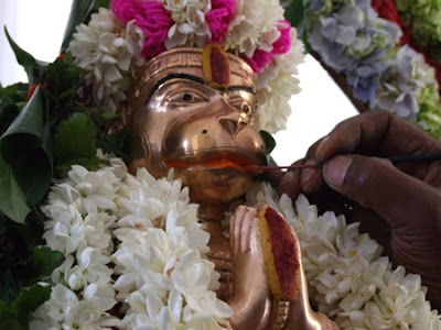 Full Moon Day at Ramboda Sri Baktha Hanuman temple