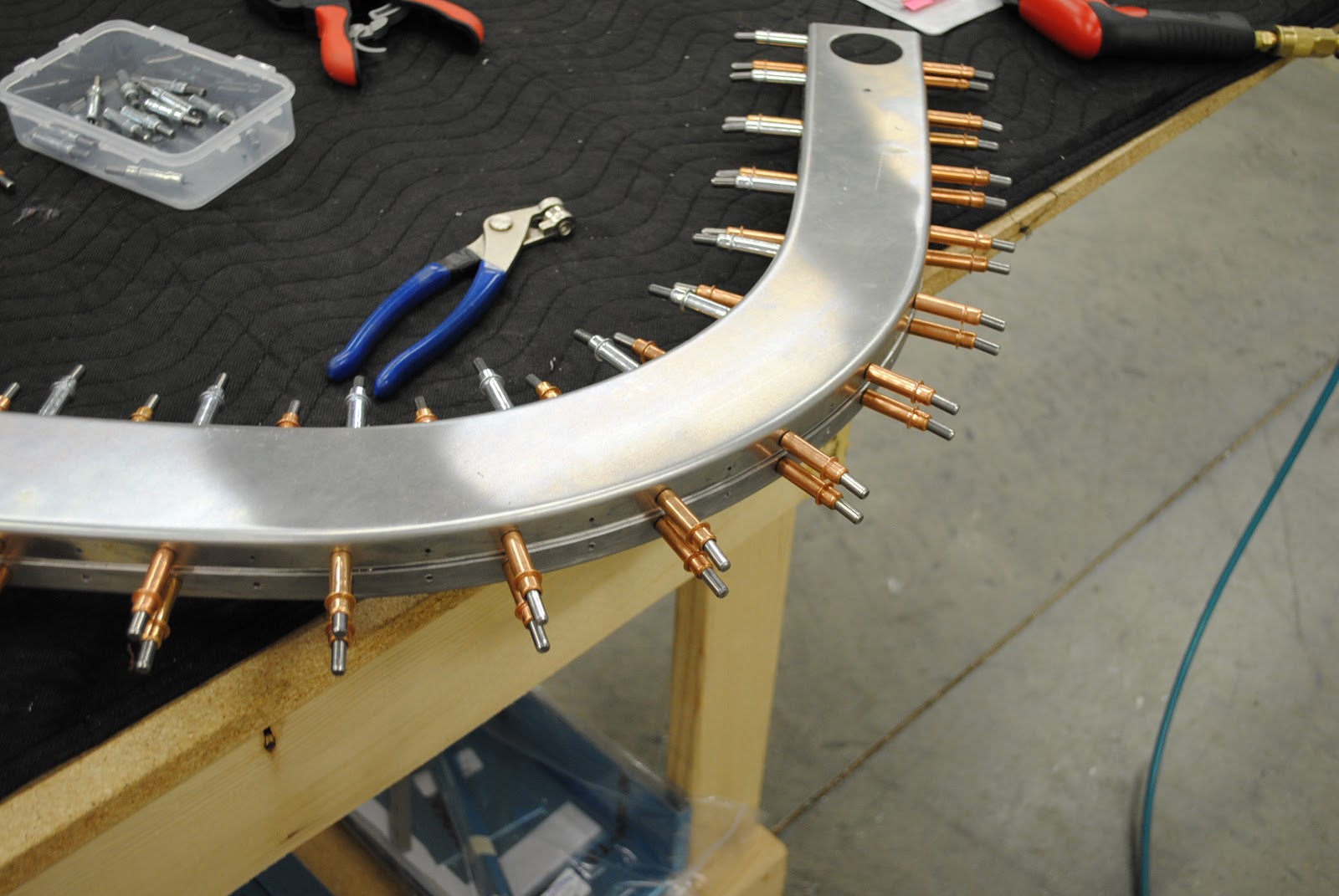 RV-12 Builder in Sandy, UT: Roll Bar Assembly Continues