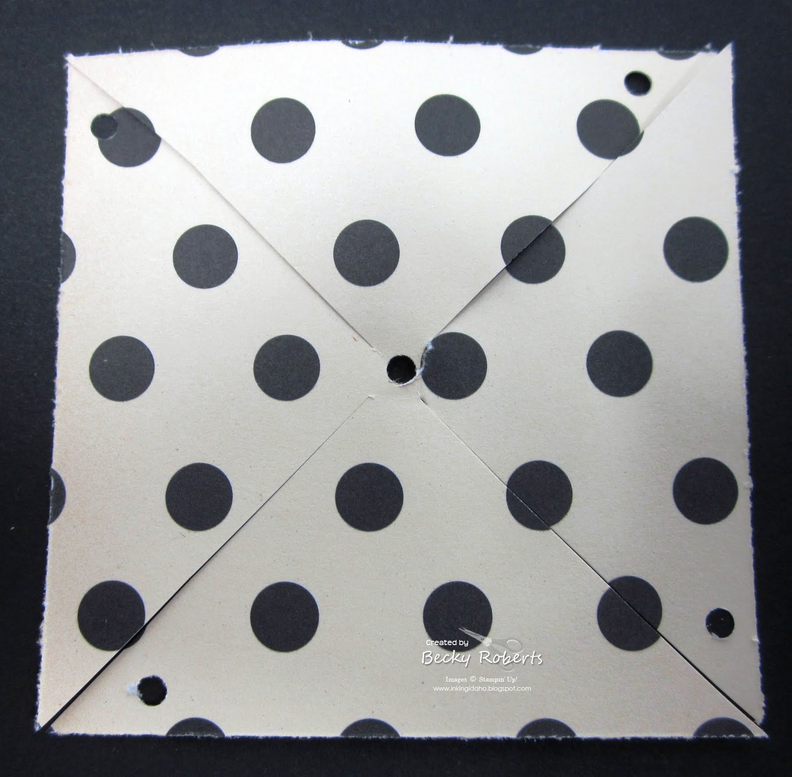 Inking Idaho: Pinwheel Tutorial