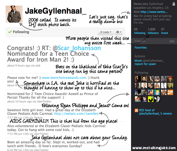 Some Fake Jake Wants You To Vote For The Real Jake For The Teen Choice ...