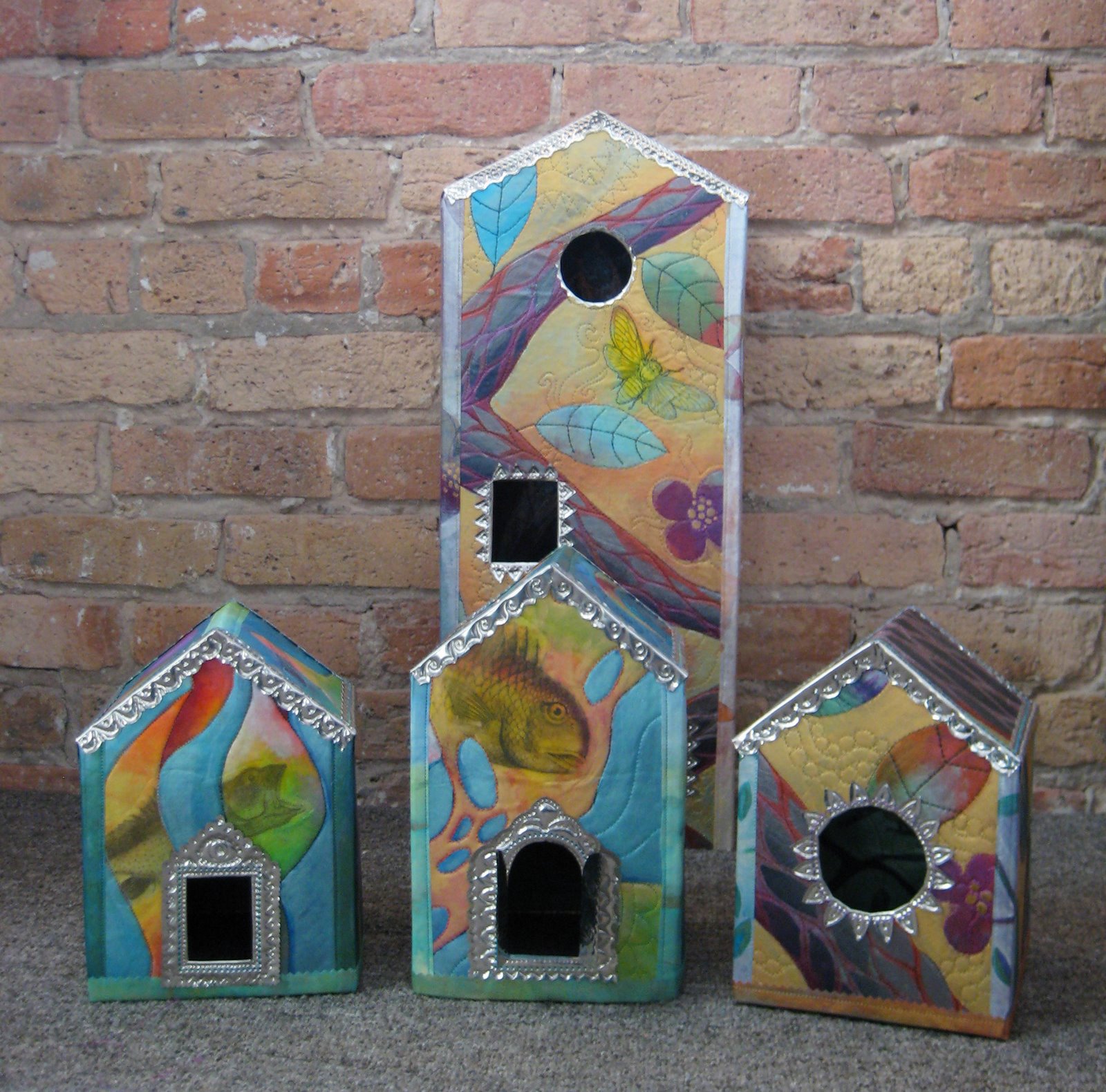 Painted Threads Projects: More Houses