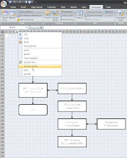 krishnababu: Flow charts with Excel - Tips