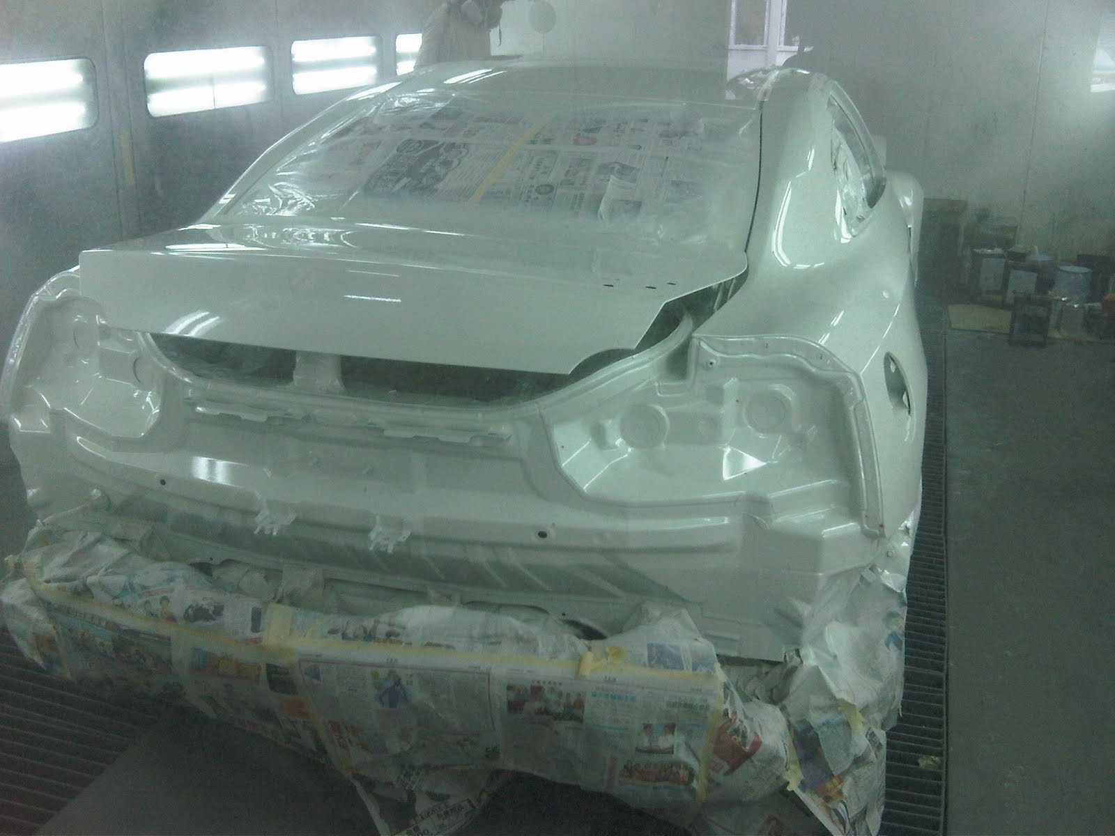 ATS Painting & Bodywork: Nissan GTR R35 Body Spray