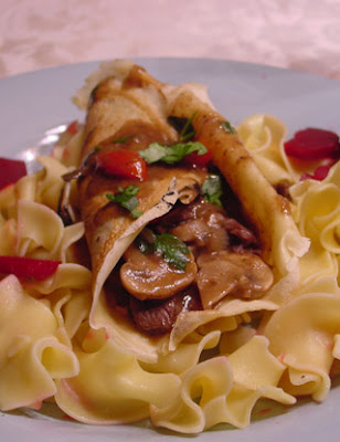 Bean's Bistro: Crepes, Part II: Beef Burgundy Dinner Crepes