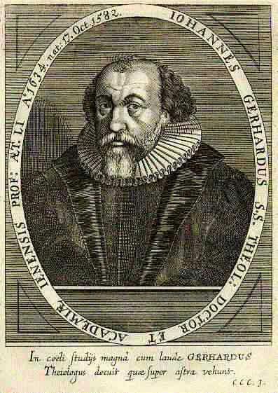 Lutheran in SC: Commemoration of Johann Gerhard, Theologian