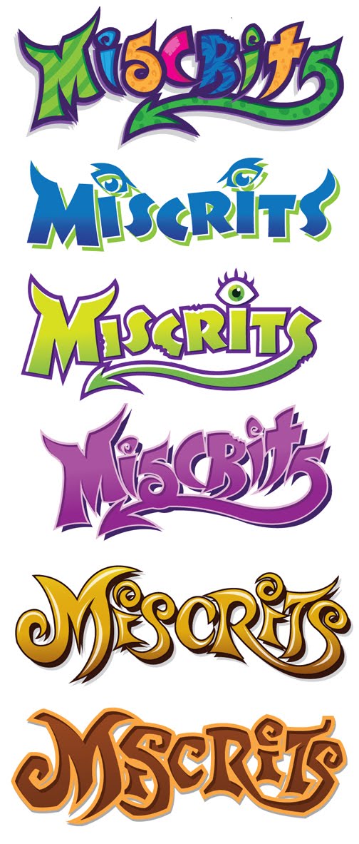 Serkworks: Miscrits: Logo Deigns