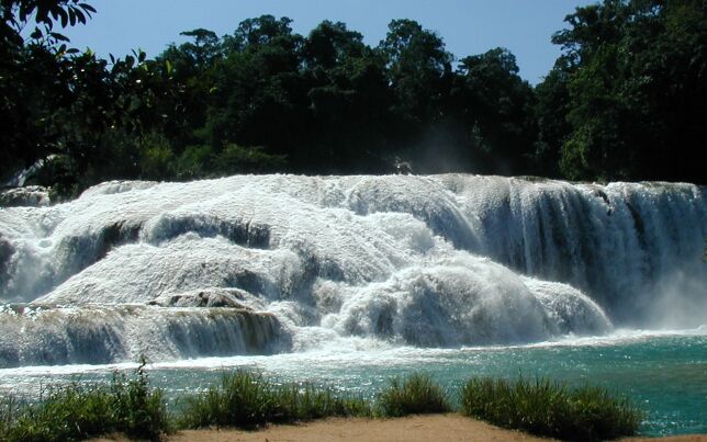 Cascadas de agua azul fotos - Imagui
