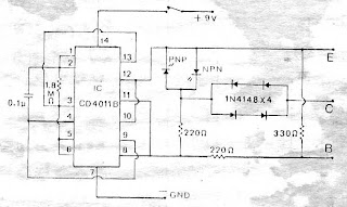 Circuit Electronics: Test Transistor in Circuit by IC 4011