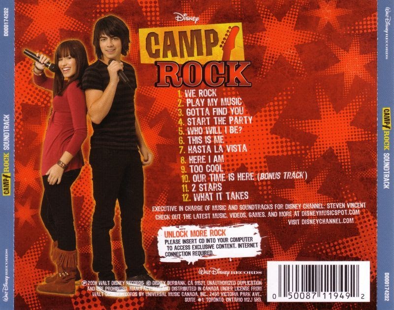 Camp Rock Fan Site: Camp Rock Sountrack