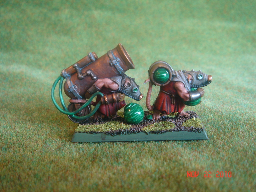 The Chattering Horde: Skaven Poisoned Wind Mortar Step-by-Step painting ...