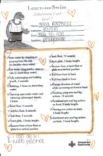 The Rousselle's in Texas Part 2: Swimming Lessons