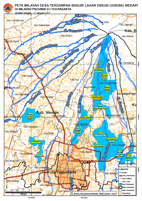 Widyaiswara Daerah Istimewa Yogyakarta: PETA WILAYAH TERDAMPAK BANJIR ...