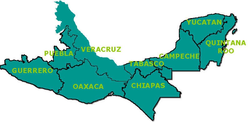 SURESTE MEXICANO: SURESTE MEXICANO