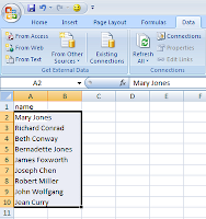 Tech Tips: Text to Columns - Excel 2007