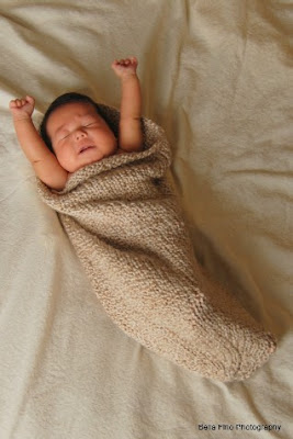 4aSong: Baby Cocoon and Pea Pod Knitting Pattern
