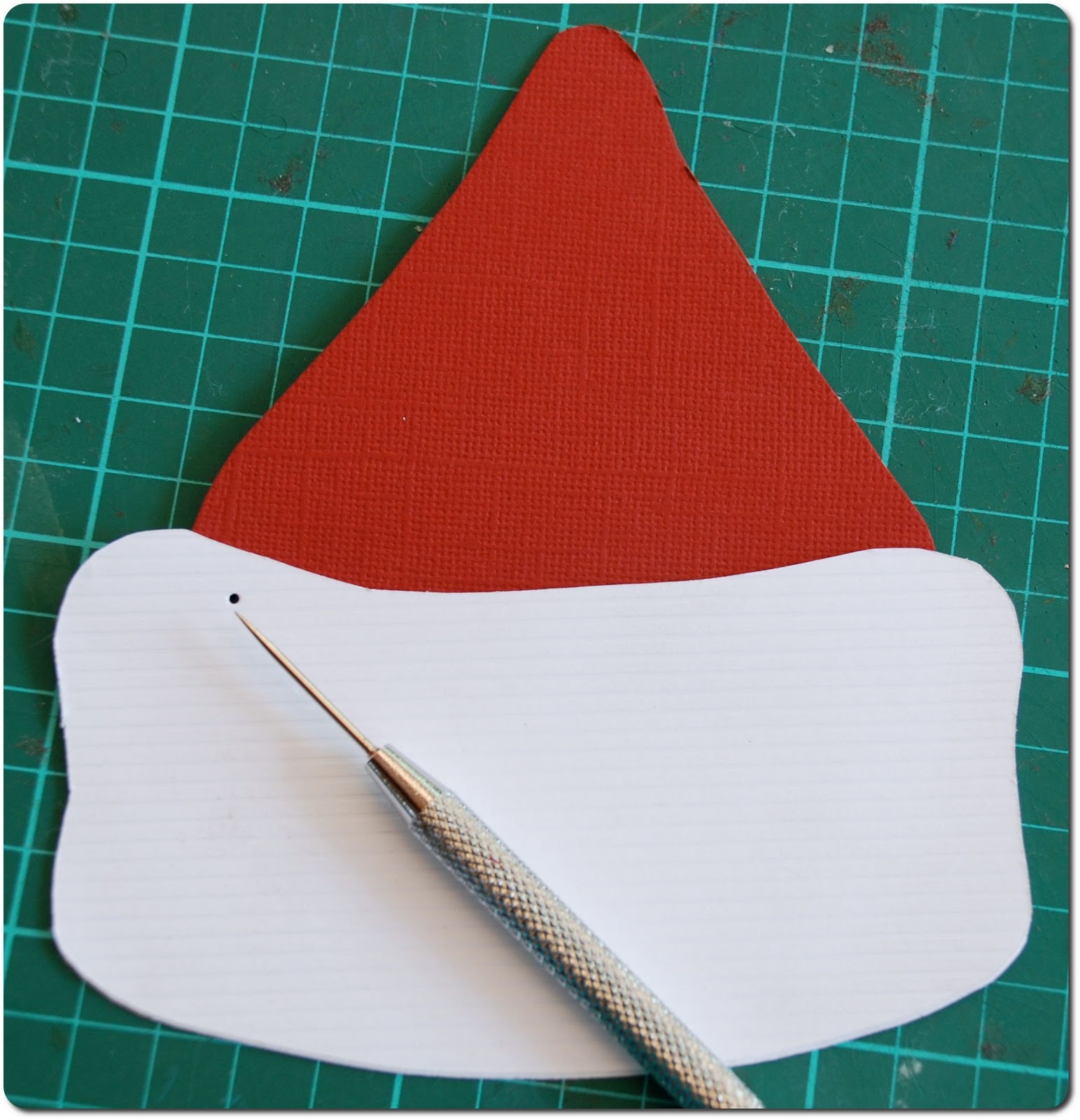 My {Creative} Place: Santa Hat Gift Card Holder with Tutorial