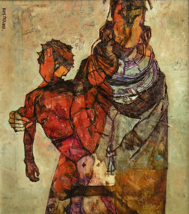 ankostgallery: anna kostenko art. masai. kenia