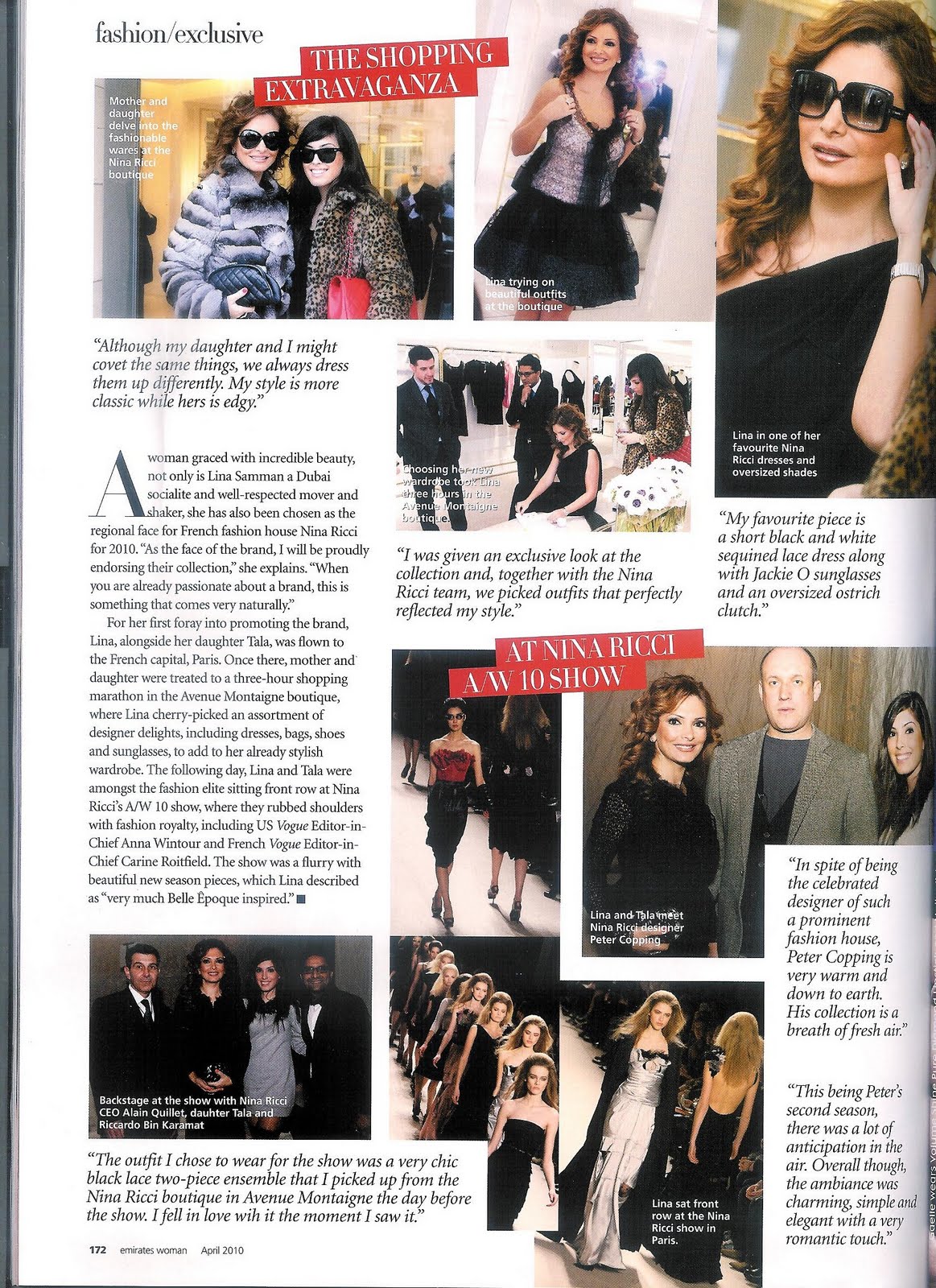 In the Press: Emirates Woman Magazine | MyFashDiary