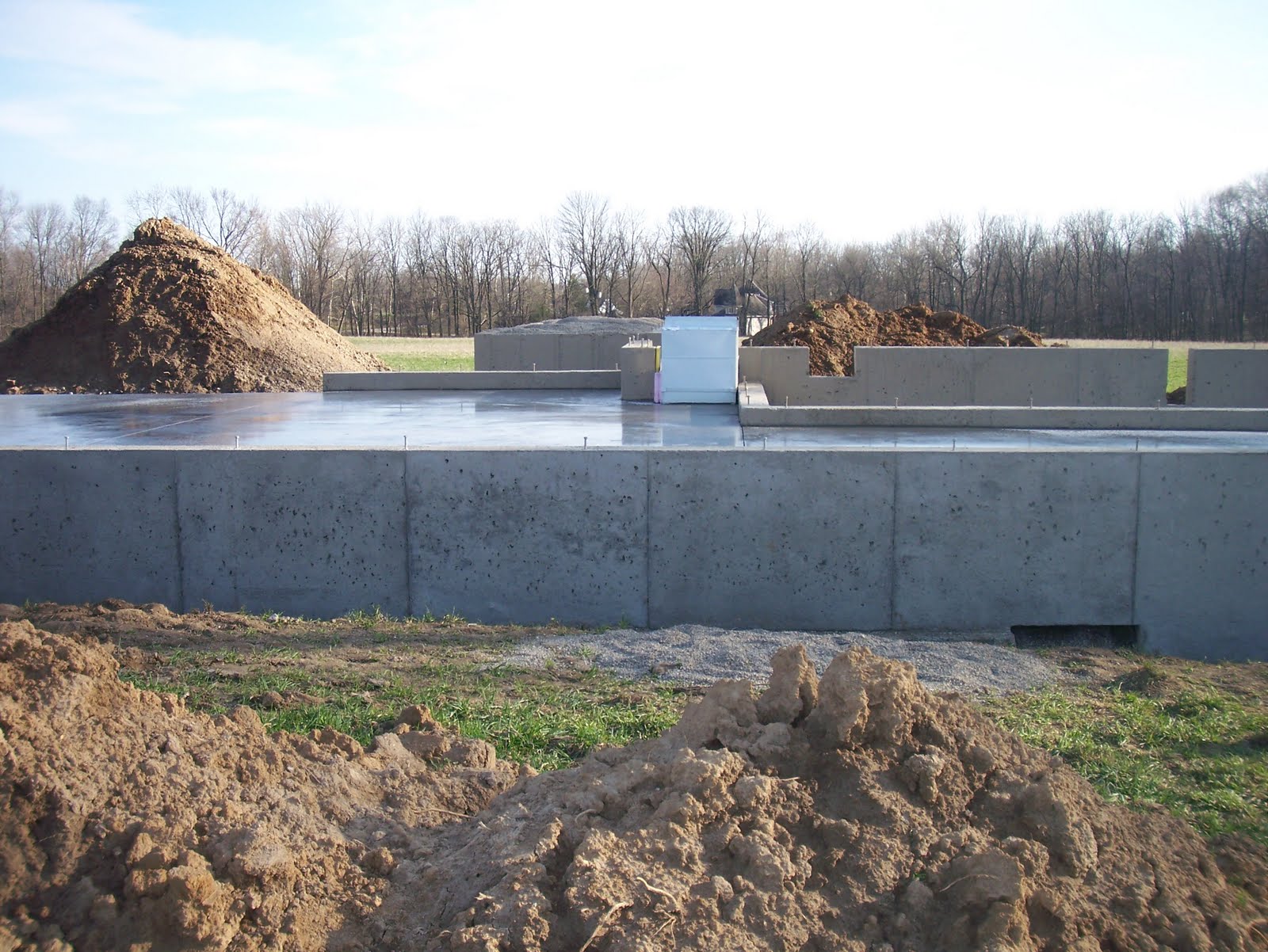 First Home Build: Poured Concrete