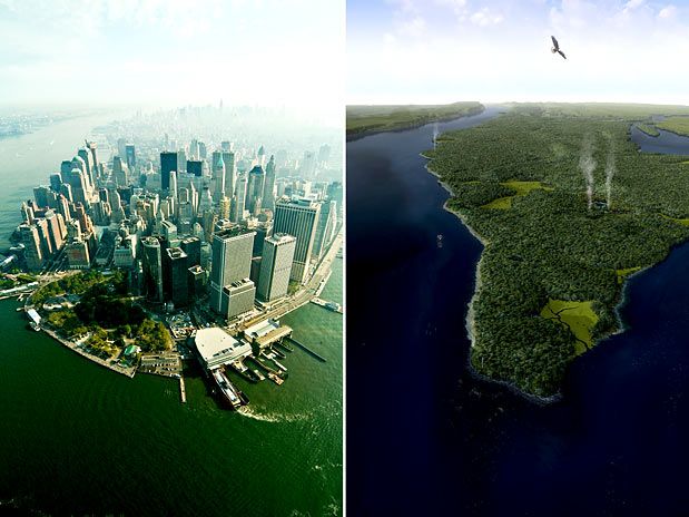 MANHATTAN: Exposição mostra Manhattan antes da urbanização