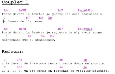 La gratte de Mélanie: Coup de coeur : tété - A la faveur de l'automne