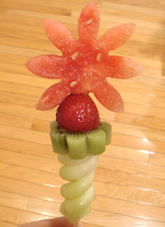 Foodspiration: Fruit Flowers On A Stick: A How To Guide