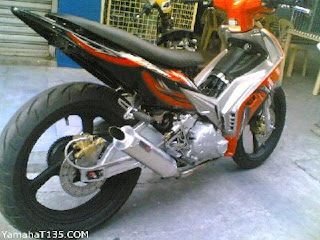 tRy to shuT me up: yamaha LC 135 modified pict