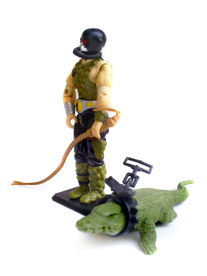 GiJoe EL REAL HEROE AMERICANO: • CROC MASTER 1987 "Cobra Reptile Trainer"