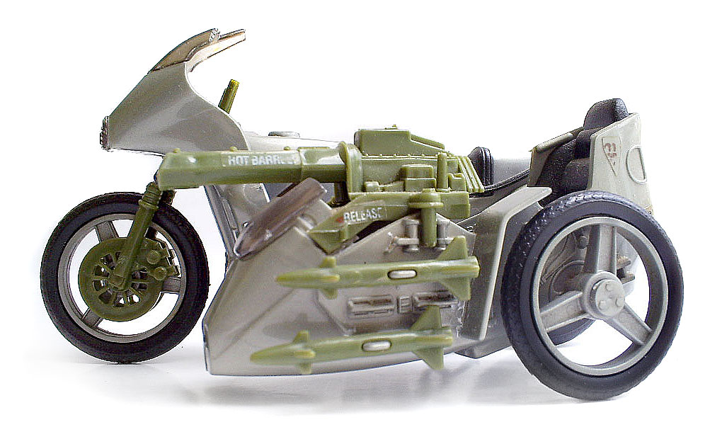 COLECCIONISTAS DEL MUNDO GI JOE: • Silver Mirage Motorcycle 1985