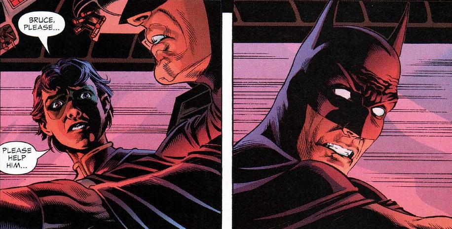 To me, this is Batman's equivalent to Superman's famous "You're much ...