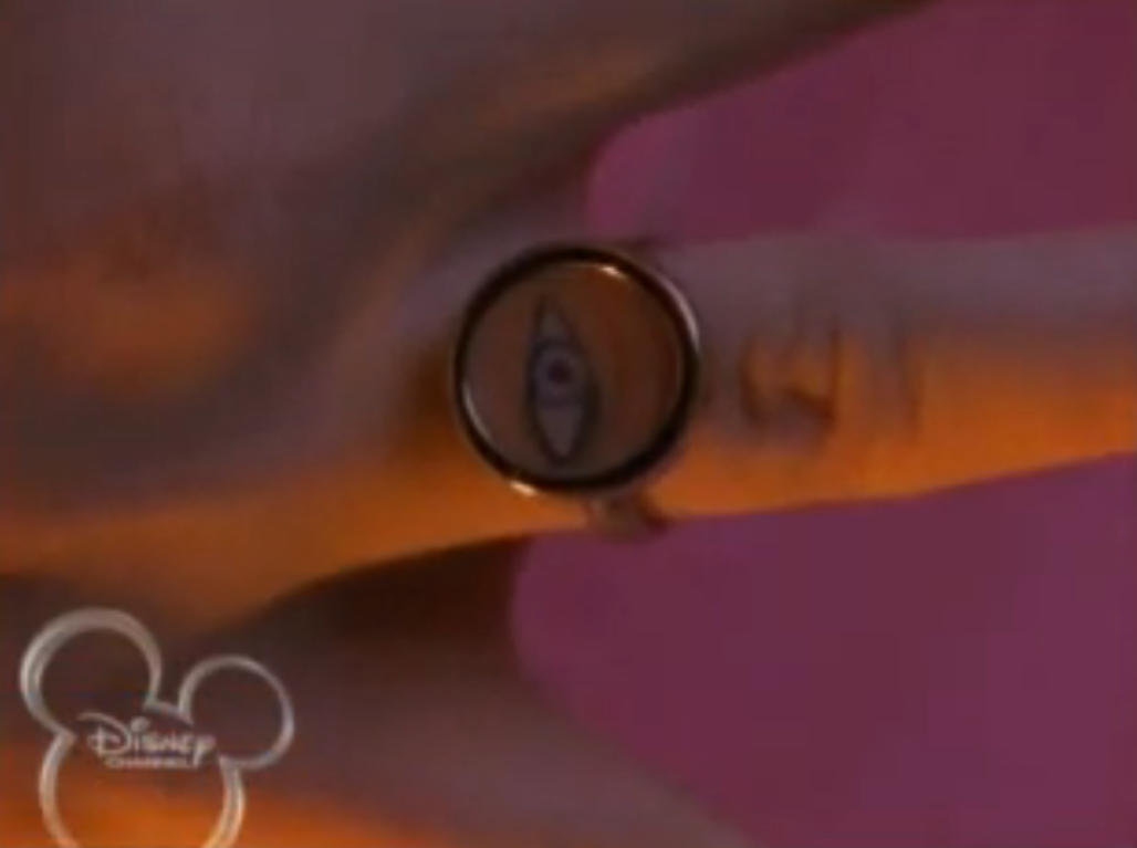 Dazed or something: eye ring