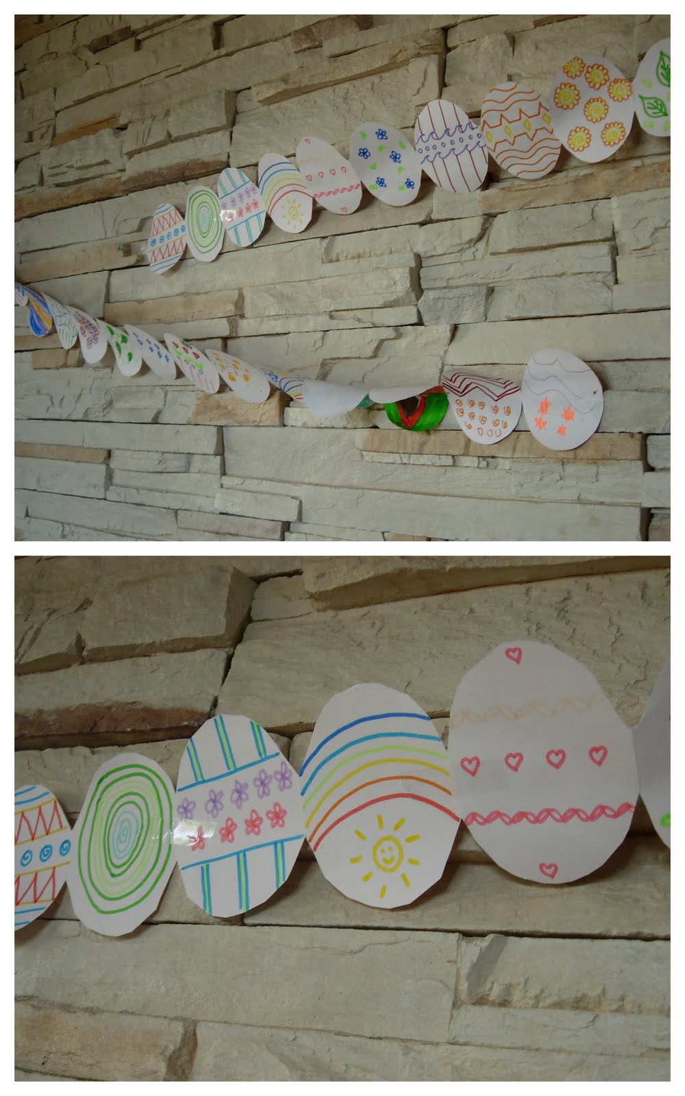 Easter egg chains… — The Crafty Mummy