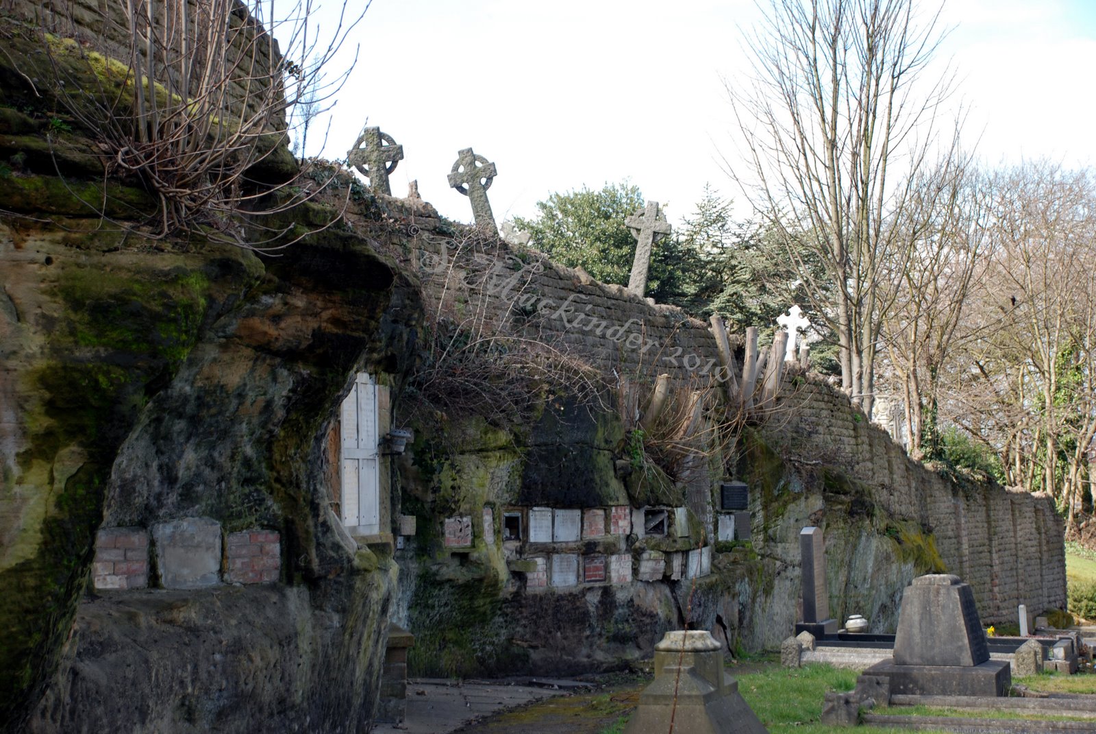 imac's Photos from the Minds Eye: Caves at The Rock Cemetery in Nottingham.