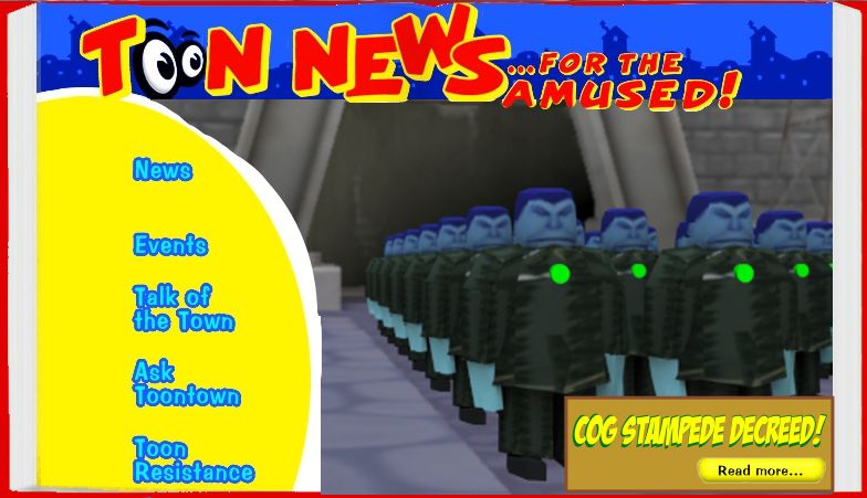Toontown Fantasy: Cog Stampede!