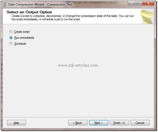 SQL 2008 - Configuring Data Compression