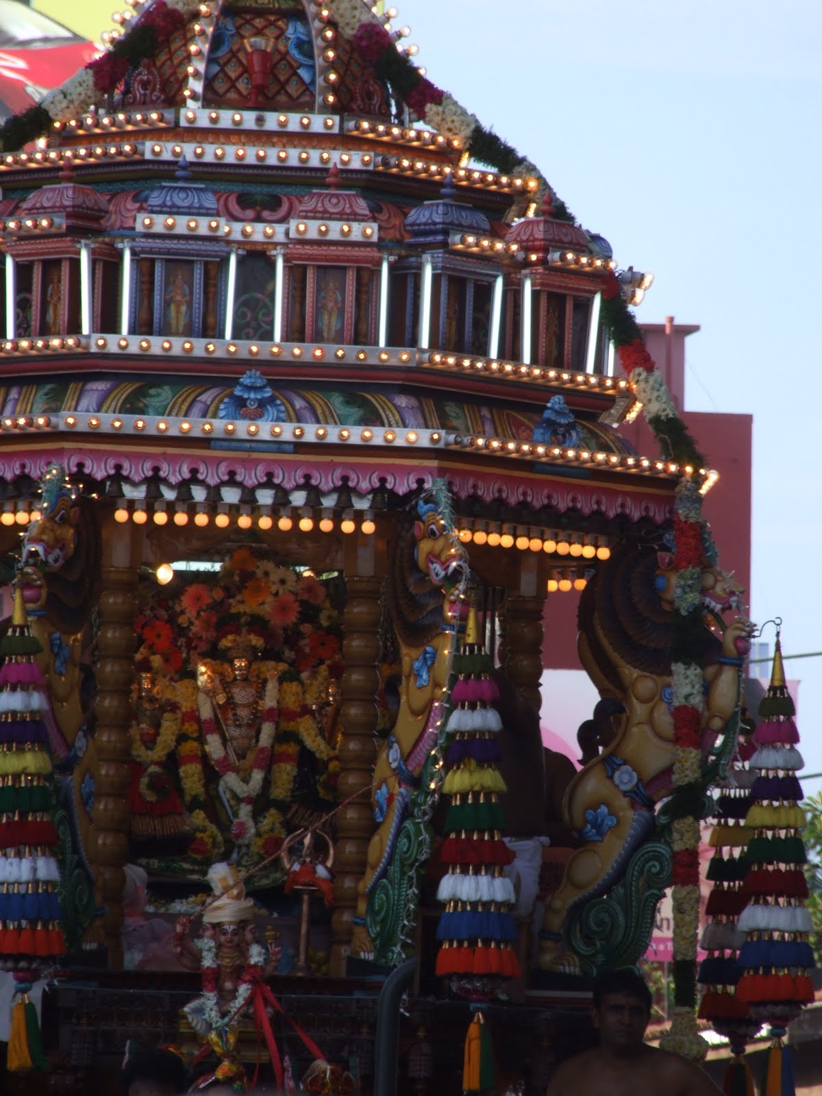 Passion Parade: A Charming Aadi Vel Cart Parade in Colombo