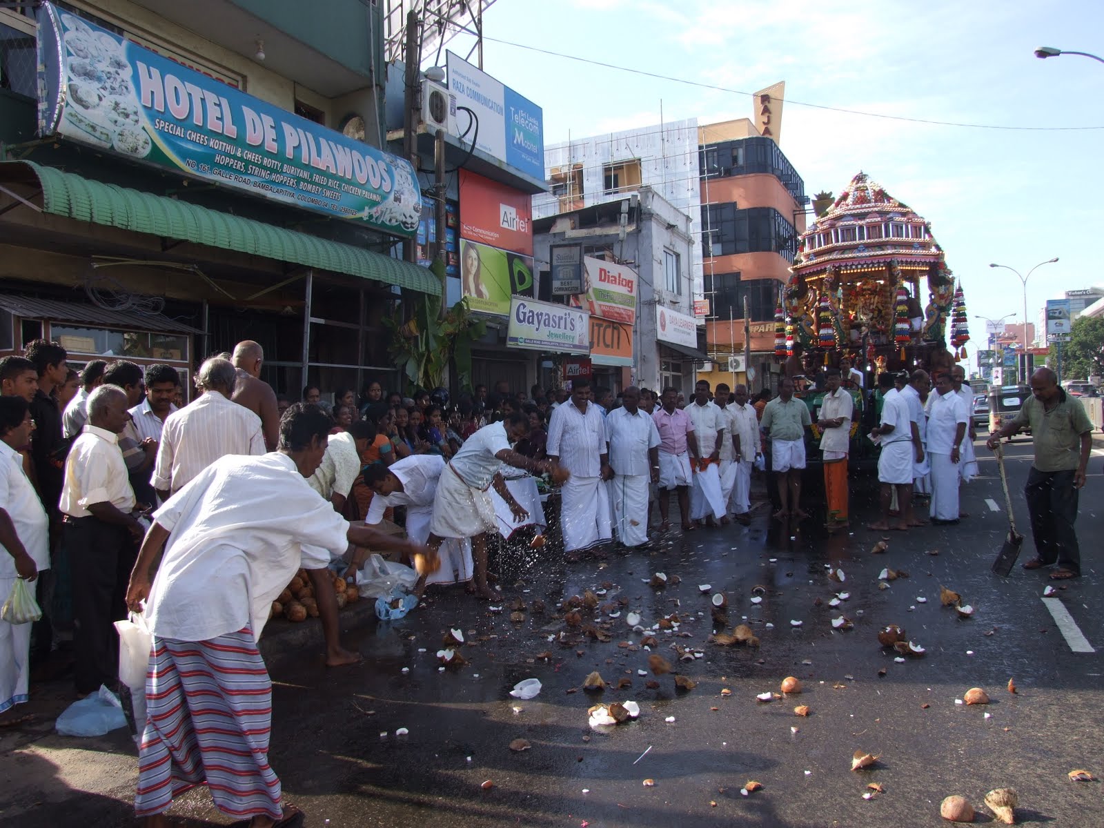 Passion Parade: A Charming Aadi Vel Cart Parade in Colombo
