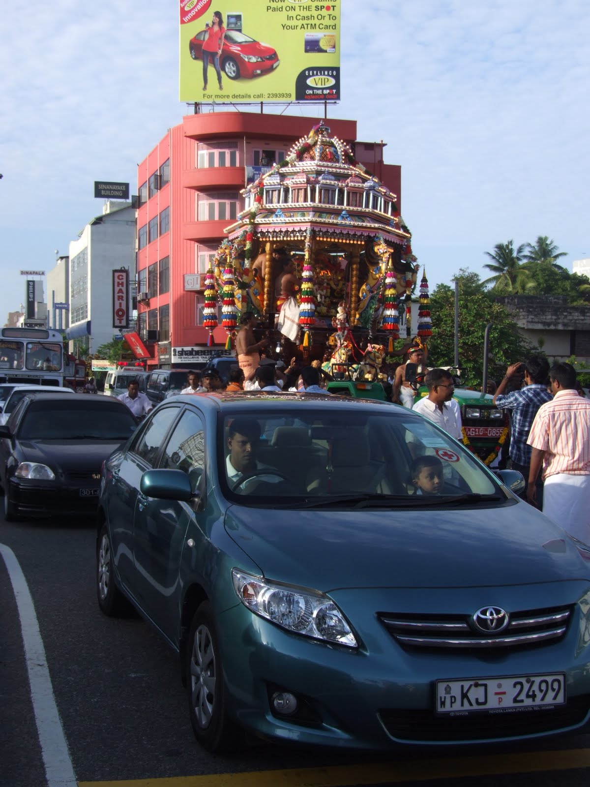 Passion Parade: A Charming Aadi Vel Cart Parade in Colombo
