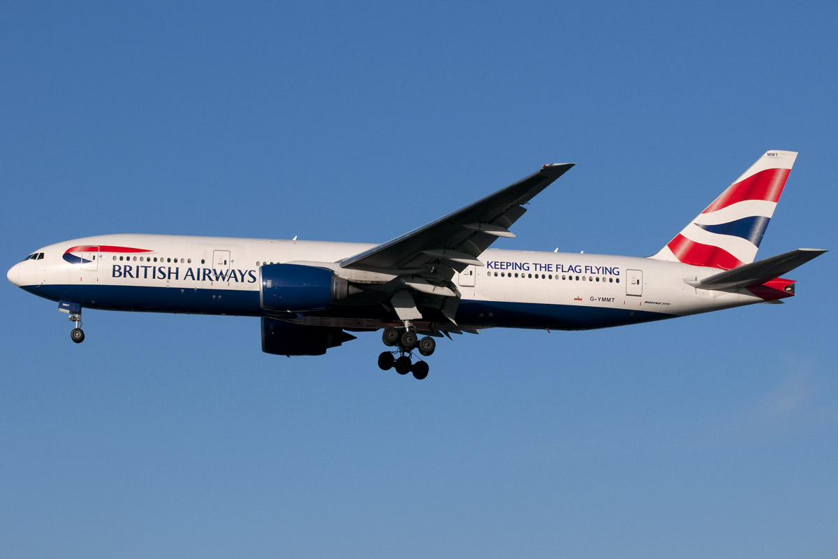 Spotter-Reports: British Airways B772 G-YMMT - London Heathrow Report