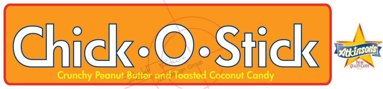 My World of Design: Chick O Stick Logo Revision