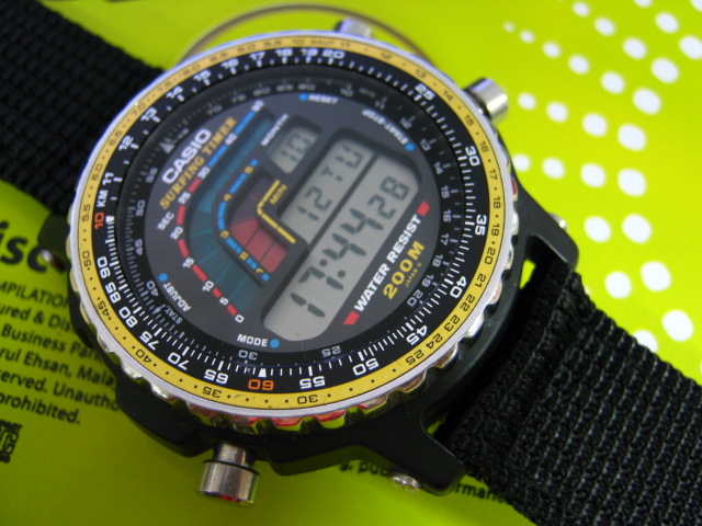 DETIKDUABELAS: CASIO SURFING TIMER