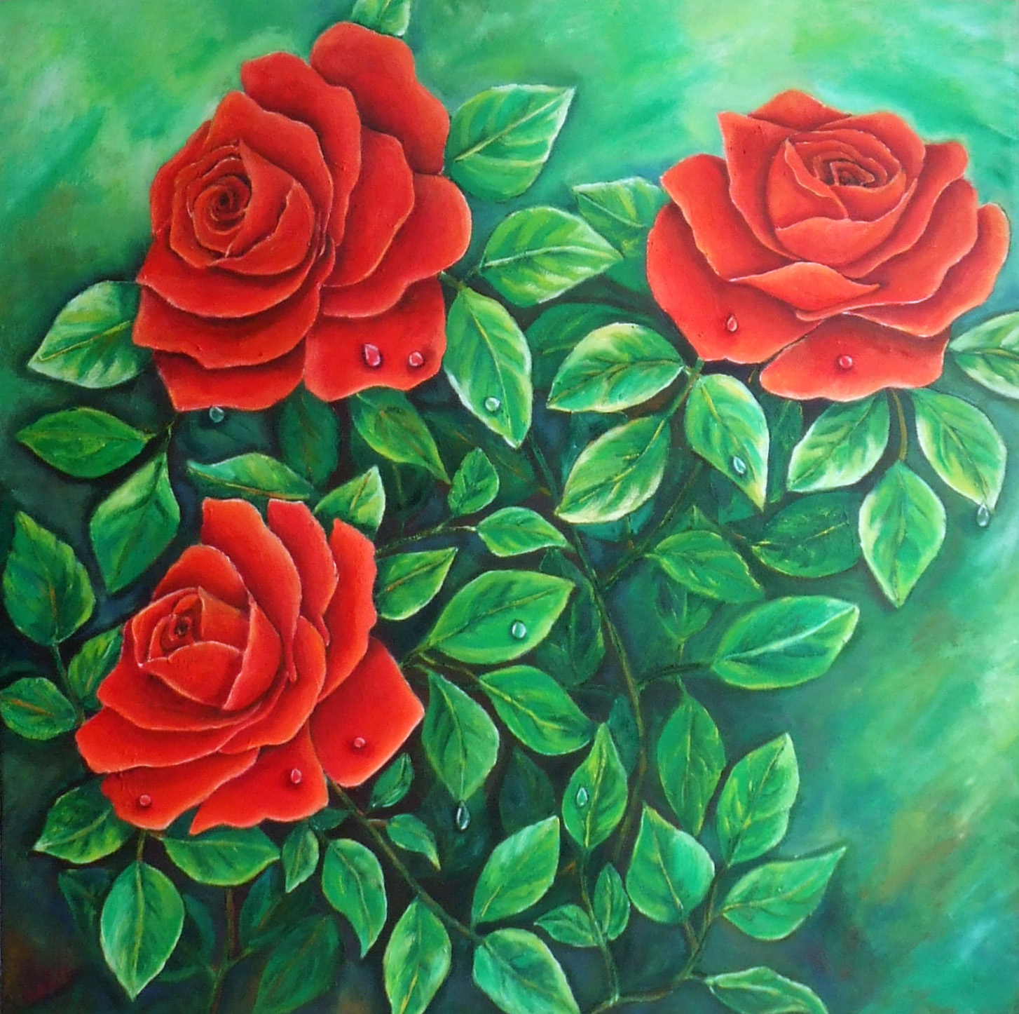 Rosas rojas dibujos - Imagui