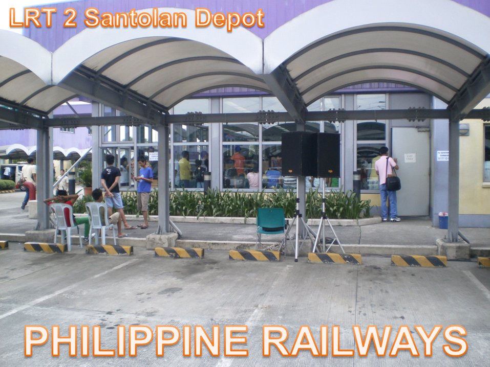 .: LRT 2 Santolan Depot